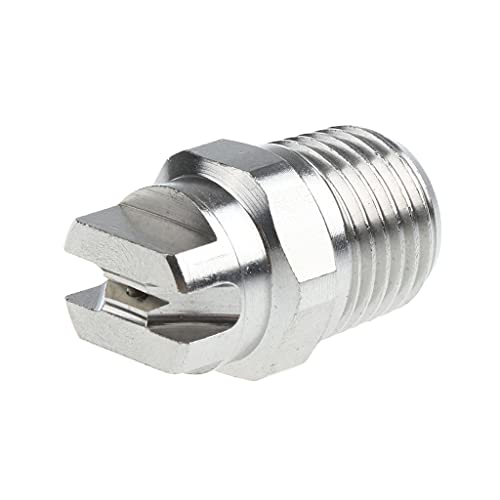 Baosity 5 Pieces 1/4 inch High Pressure Washer Spray Fan Nozzle Tip 65 Degree Stainless Steel - Easy to Install