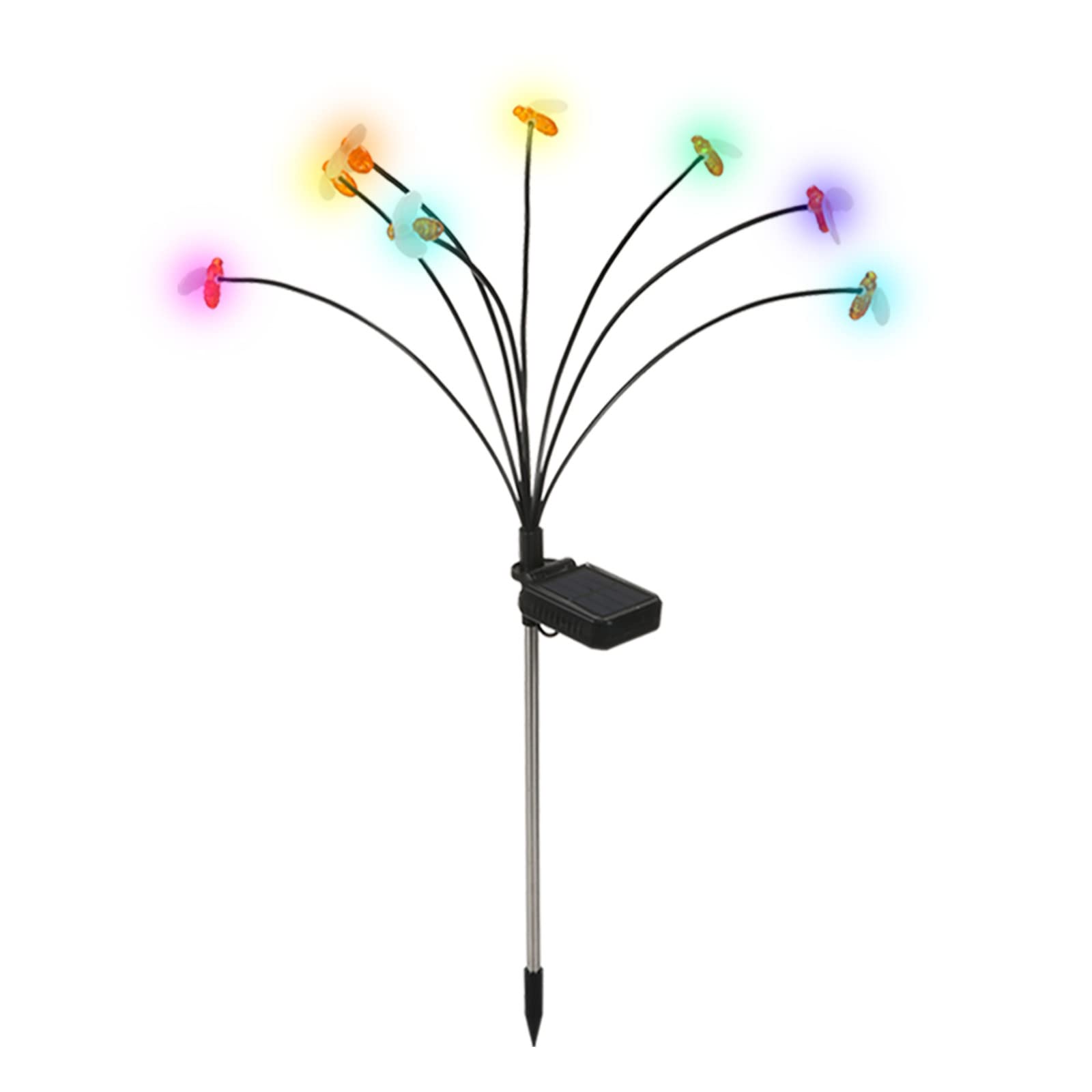 YUUAND Solar Garden LightsSolar,Firefly Lights with 2 Lighting Mode,Waterproof Solar Decorative Lights, Solar Outdoor Lights for Yard Patio Walkway Decoration