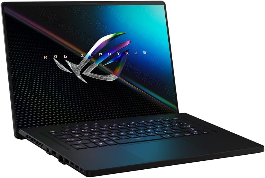 ASUS ROG Zephyrus M16 16″ WQXGA (2560×1600) 165Hz Gaming Laptop - 12th Gen Intel Core i9-12900H 14-Core up to 5.0 GHz CPU, 16GB DDR5 RAM, 2TB PCIe SSD, GeForce RTX 3070 Ti 8GB GDDR6, Windows 11 Pro