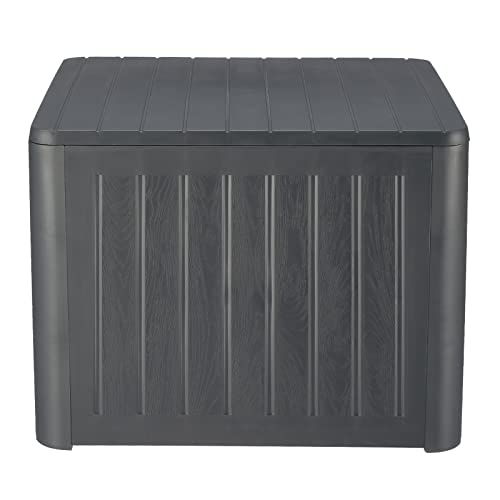Kcelarec Deck Box 36 Gallon Outdoor Storage Box for Patio Tools, Outdoor Cushions & Pillows, Garden Supplies, Pet Stuff and Pool Accessories