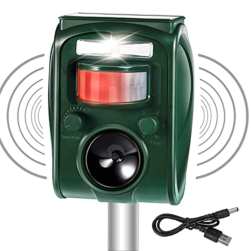 vboer Outdoor Solar Electronic Equipment ,Protect Garden, Lawn and Orchard Farm