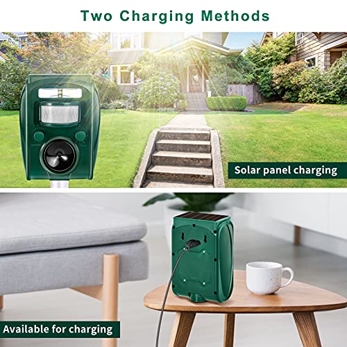 vboer Outdoor Solar Electronic Equipment ，Protect Garden, Lawn and Orchard Farm