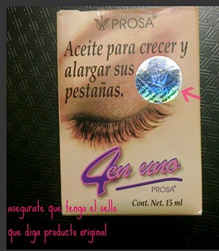 PROSA 4 en uno aceite para crecer y alargar pestanas-oil treatment to grow and lengthen eylashes