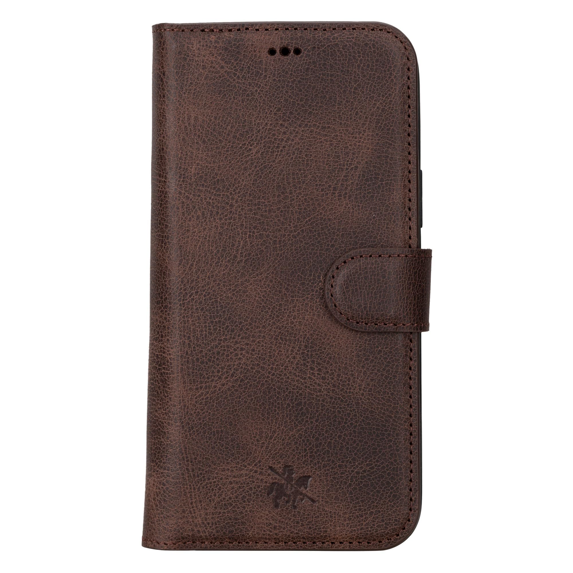 Venito for iPhone 15 Plus Case Wallet with Card Holders and RFID Blocking, Leather Phone Case, Magnetic Closure Detachable Phone Cover 6.7 inches, Ravenna - Coffee Brown