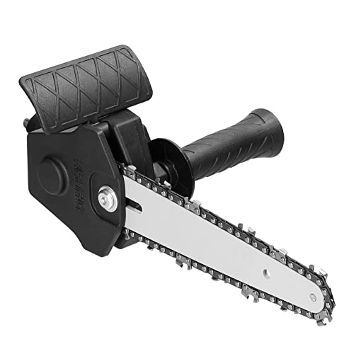 Weytoll Electric Drill Chainsaw, 6 Inch Electric Drill Modified To Electric Chainsaw Drill Attachment, Chain Saw Drill Attachment with Wrench and Chain, for 6-13mm Three-jaw Collet Drill