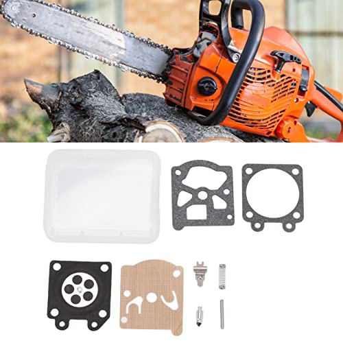 Carburetor Carb Repair Kit, Chainsaw Gasket Replacement Accessories Rebuild Kit Replaces for Walbro K11 Wat for 024 MS240 026 MS260 Garden