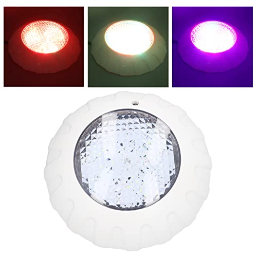 COAECJ LED Pool Lights with Remote, 108 Lamp Beads, IP68 Waterproof, Engineering Grade Chips, RGB Colorful Energy Saving Pool Lamp for Pond, Garden, Party