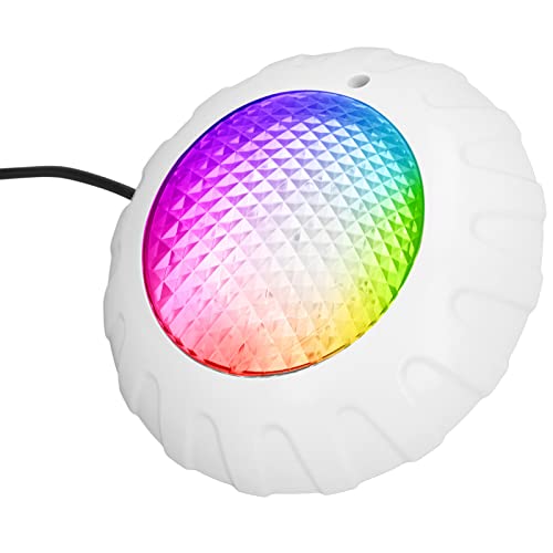 URBERY LED Pool Lights with Remote, 108 Lamp Beads, IP68 Waterproof, Engineering Grade Chips, RGB Colorful Energy Saving Pool Lamp for Pond, Garden, Party