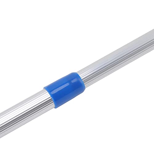 Zerodis Horticulture Garden Entertainment, Section Telescopic Pole Aluminum Detachable Swimming Pool Cleaning Accessories Swimming Pool Pole