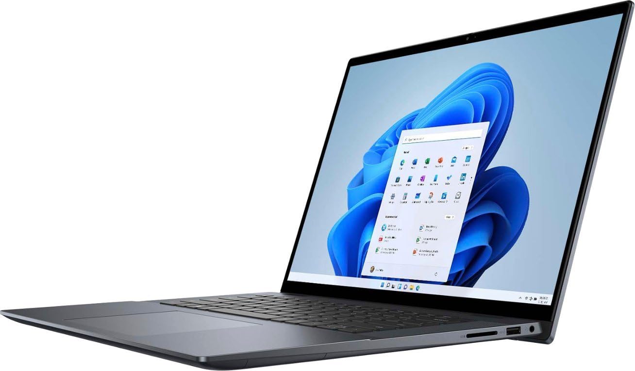Dell Inspiron i7635 16" WUXGA (1920x1200) IPS Touchscreen 2-in-1 Laptop | AMD Ryzen 7 7730U 8-Core | AMD Radeon Graphics | Backlit Keyboard | Fingerprint | Wi-Fi 6 | 16GB LPDDR4 1TB SSD | Win10 Home