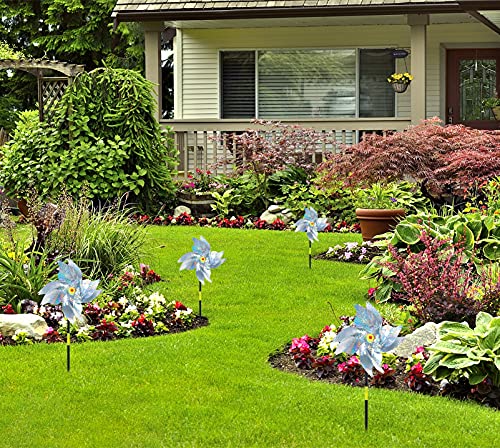 10 Pack Bird Scare Pinwheels, Woodpecker Deterrent Bird Repellent Devices Outdoor Reflective Blinder Pinwheels Effective Reflection Silver Spinner Animal Bird Deterrent to Keep Birds Away