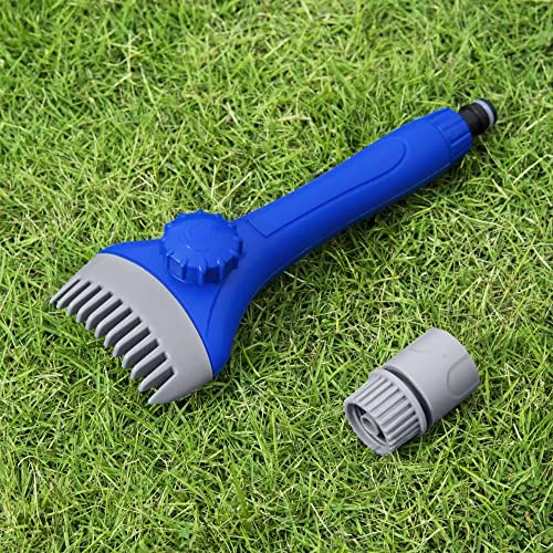 Bestway Flowclear Aqualite Pool Filter Cartridge Cleaning Tool Hose Attachment with Removable Comb Style Head and Water Flow Control Knob