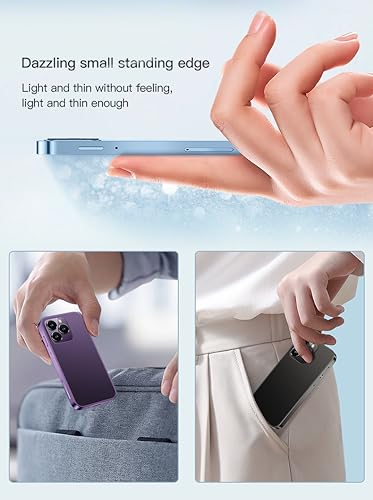 Mini Smartphone Android 10.0 SOYES XS16 4G Stundent Cellphone 5MP 2000mAh 3inch WiFi Bluetooth Handheld Sized Backup Small Mobile Phone Gift for Kid (2GB RAM 16GB ROM, Purple)