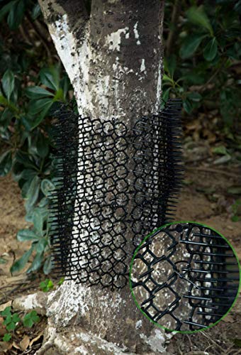 OCEANPAX Scat Cat Mat with Spikes Prickle Strips Digging Stopper Pest Repellent Spike Deterrent Mat, 78 x11 inch and 8.47 X 6.3inch(12Pack)