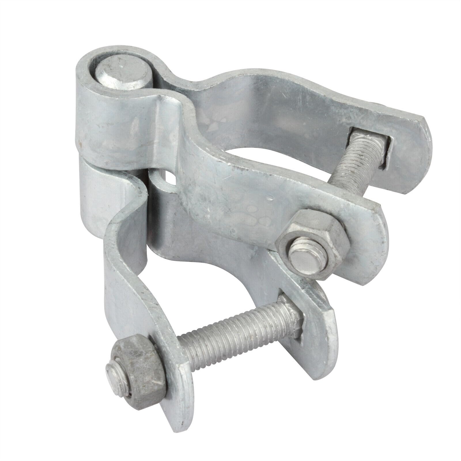 4 Sets Chain Link Fence Gate Post Hinge,Male and Female Hinge,Max Load 220lb