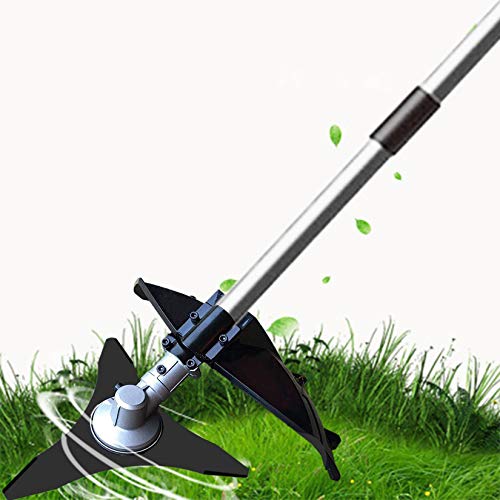 CZS 6 Steel Razor Blade Trimmer Head & 3 Teeth Brush Cutter Blade 67Mn Grass Steel Blades Tool with Adapter Accessories for Mower Weed Tools Mower Weed Tools