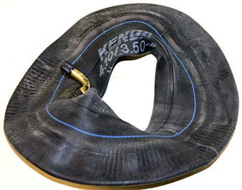 Kenda 4.10/3.50-4 TR-87 Metal Bent Stem Inner Tube, Lawn Mower, Garden Cart, Industrial Carts. (1)