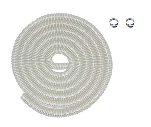 Pool Filter Pump Connection Hose 1.25 Inches Above Ground Pool Replacement Hose Premium Quality Kinkproof PVC Hose 20 Feet x 1-1/4