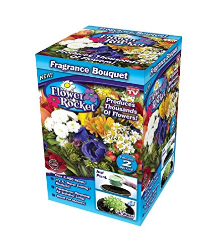 Fragrance Bouquet Flower Rocket Seed Disc - Concentrated Flower Planting Gardener Indoor Outdoor Kit - by Garden Innovations