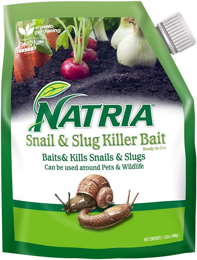 Natria 706190A Snail and Slug Killer Bait Granules, 1.5 lb