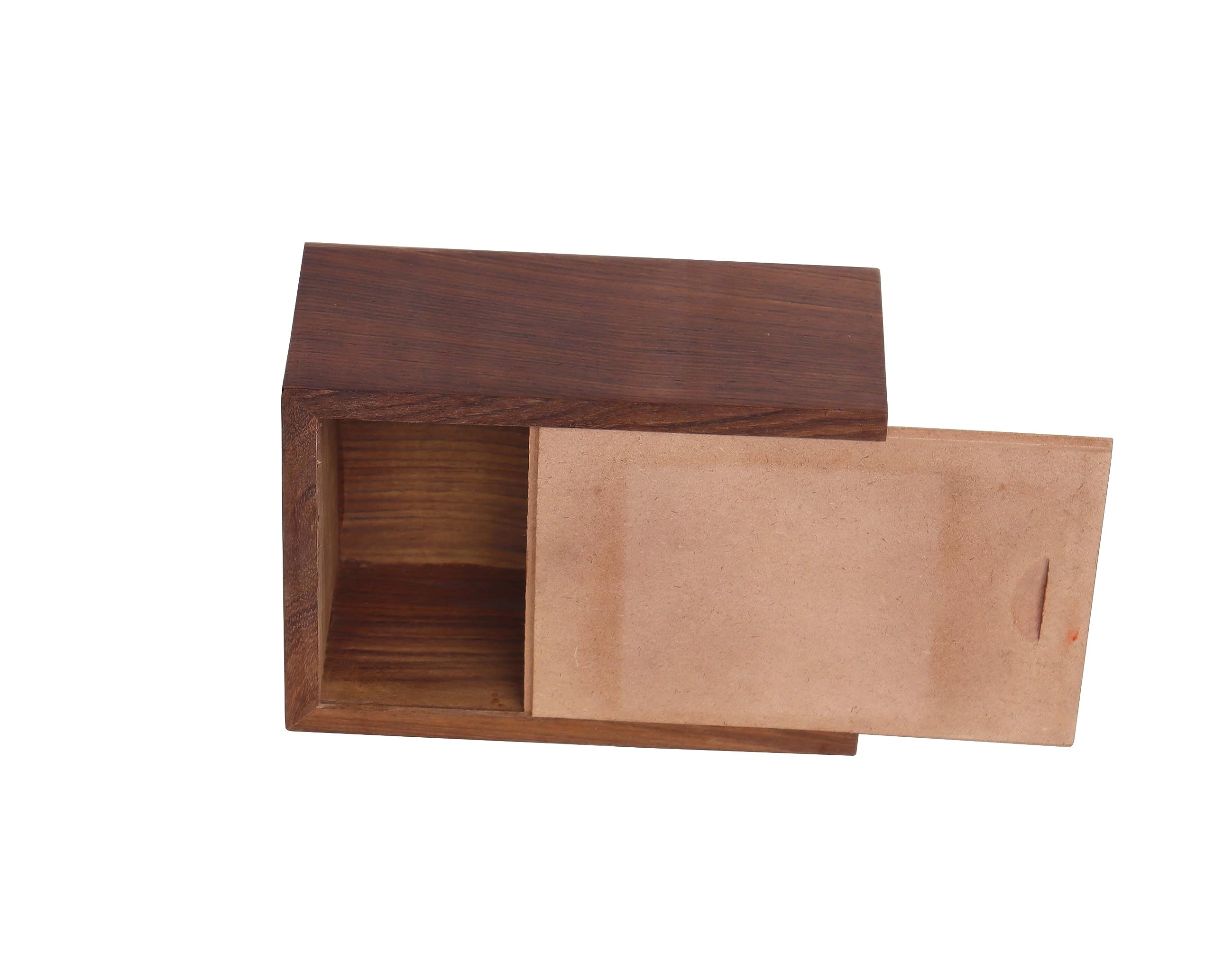 SUPER QUALITY HANDICRAFTS INDIA Wooden Urn Box For Pet Ashes | Wood Cremation Urns For Cat and Dog Ashes | Handmade Keepsake Urns | Funeral Urns With Bottom Opening System