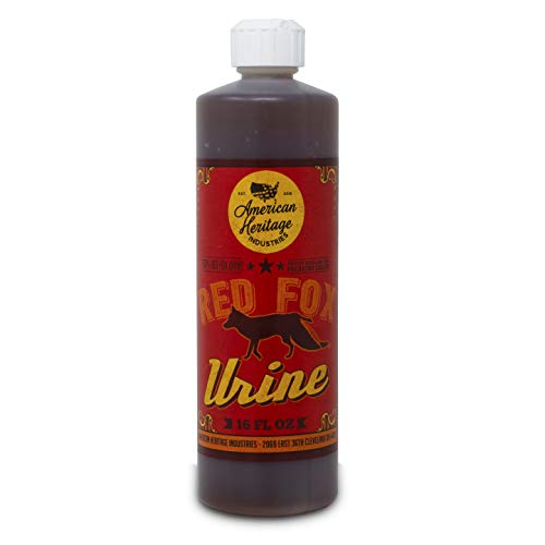 American Heritage Industries 16 oz Red Fox Urine- Protect Your Garden with Real Predator Urine