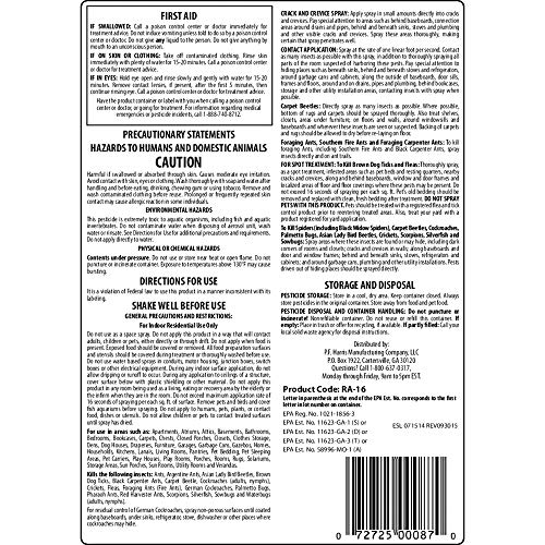 HARRIS 10-Month Roach and Ant Killer, 16oz Aerosol Spray
