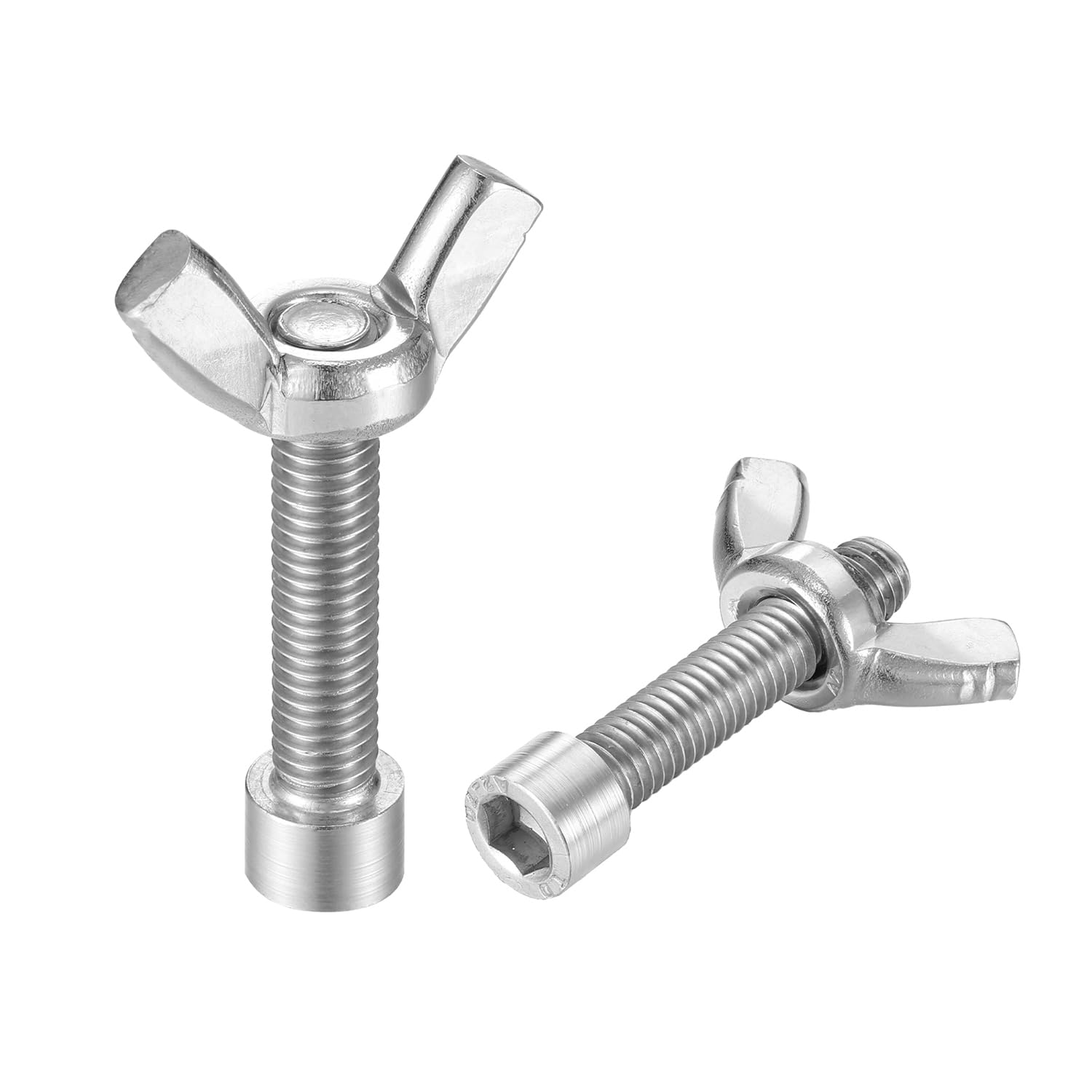 Sthmeyue Bat Pins-Fits with Any Standard Wheel Head Ceramic Bat-Pottery Wheel Bat (Set of 4 Bolts and 4 Wing Nuts)