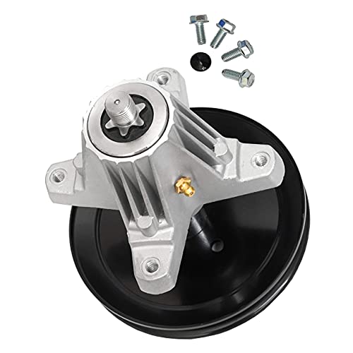 q&p Outdoor Power Spindle Assembly Bracket Replace MTD 618-06989, 918-06989, Compatible with MTD Models T1500 T1600 LT 4600 CLT46CVT