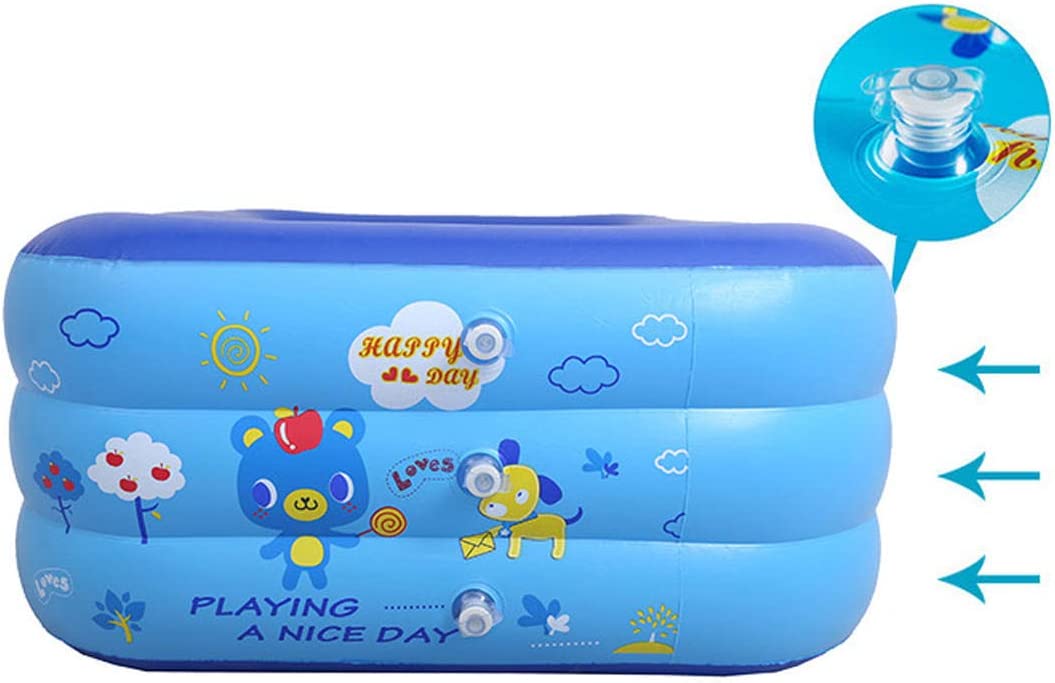 1.2/1.3/1.5/1.8M Kids Inflatable Swimming Pool Childs Toddlers Family Backyard Garden Pool 1.2M/2