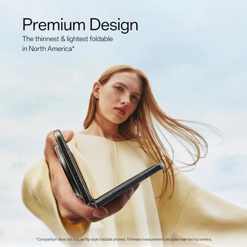 OnePlus Open, 16GB RAM+512GB, Dual-SIM, Voyager Black, US Factory Unlocked Android Smartphone, 4805 mAh Battery, 67W Fast Charging, Hasselblad Camera, 120Hz Fluid Display