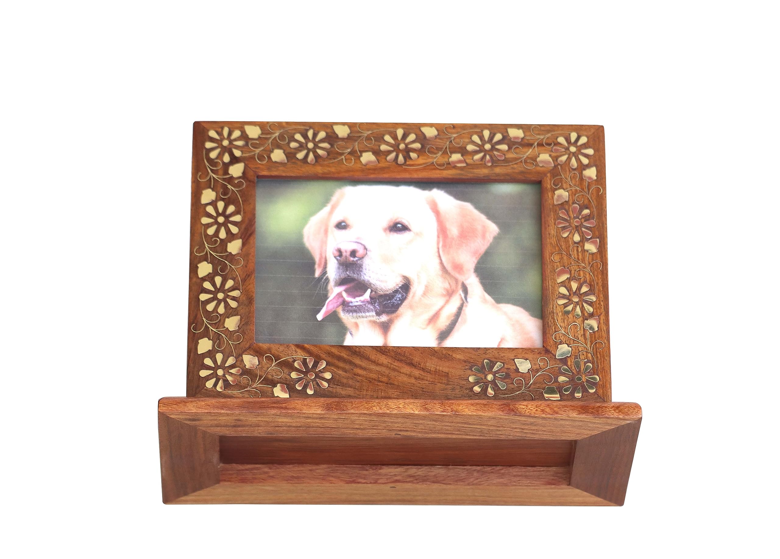 Wooden Photo Urns for Pet Ashes | Wood Cremation Urns | Decorative Urns | Funeral Urns | Handmade Urn for Cat and Dog | Keepsake Urns