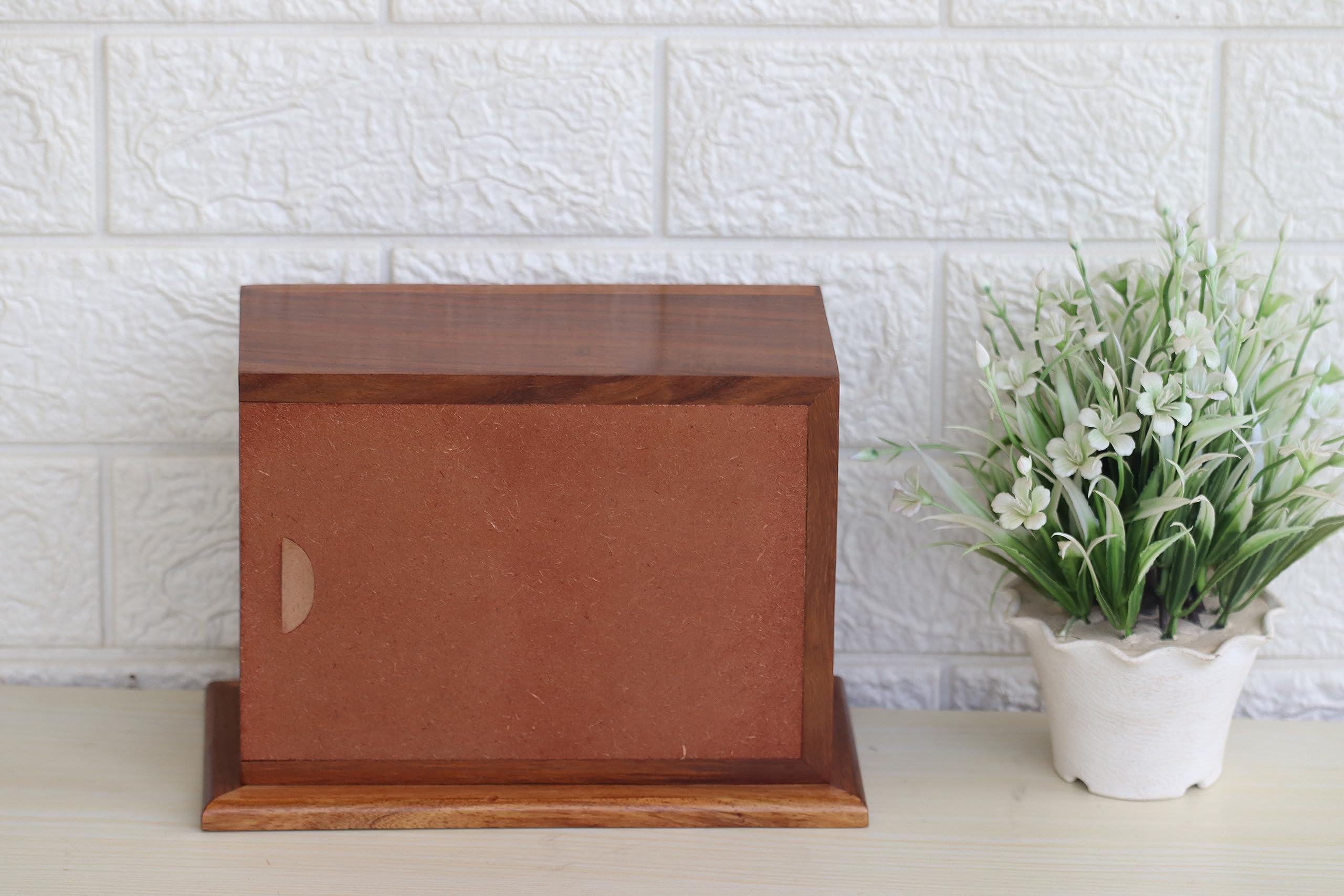 Wooden Photo Urns for Pet Ashes | Wood Cremation Urns | Decorative Urns | Funeral Urns | Handmade Urn for Cat and Dog | Keepsake Urns