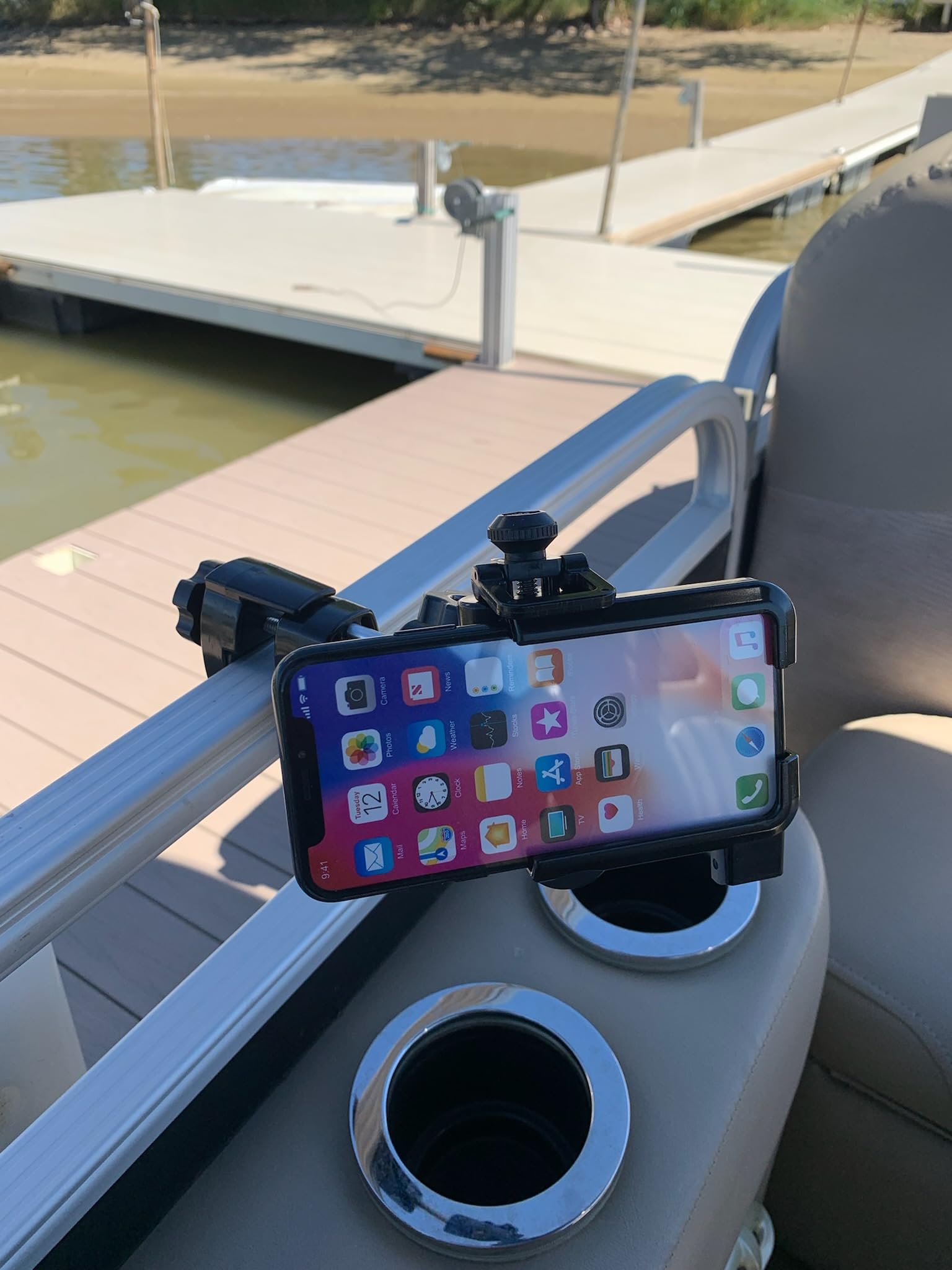 Caddie Buddy Phone Mount for Boat