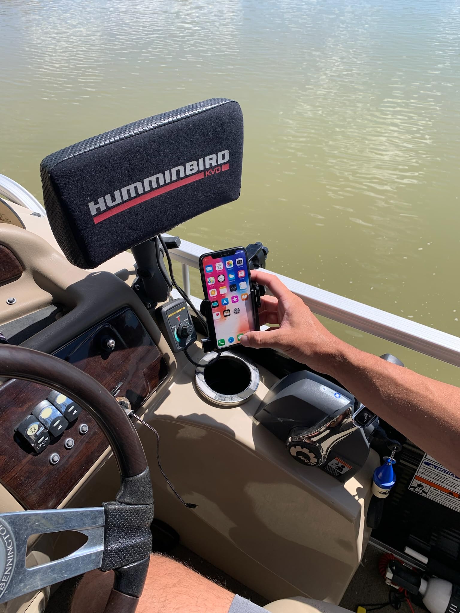 Caddie Buddy Phone Mount for Boat