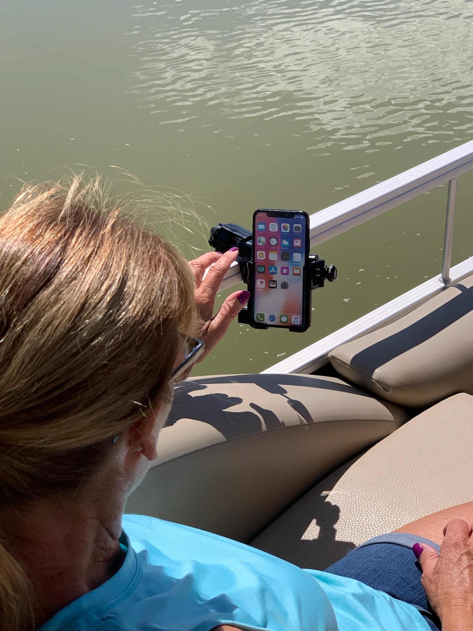 Caddie Buddy Phone Mount for Boat