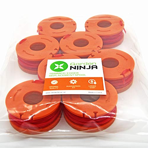 Garden NINJA 10ft Trimmer/Edger Spool Compatible WA0004, 8-Pack