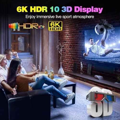 TV Box Android 11.0 4GB RAM 64GB ROM S905W2 Quad-Core 64bit Cortex-A35 2.4G/5.8G WiFi OTA Update UHD 4K TV Box HDR10+ BT5.0 USB3.0 HDMI 2.1, Android Box 2023