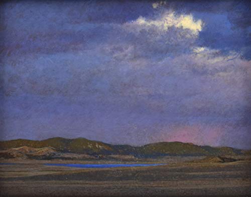 11 Mile Reservoir by Jeff Aeling, Original Oil on Panel, 8" x 10"