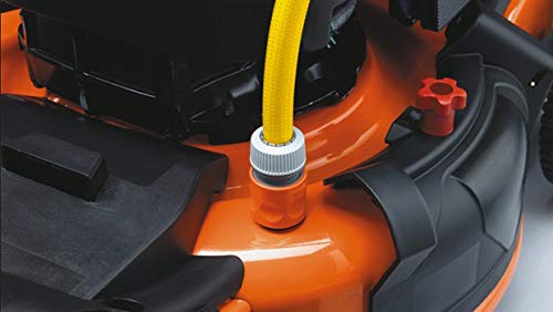 DEALENVY- Quick Connect Lawn Mower Deck Wash Port Hose Adapter/Attachment - Compatible with Part Numbers: TS350, 921 04041, 416405, GX22425 Many More (2, Red)
