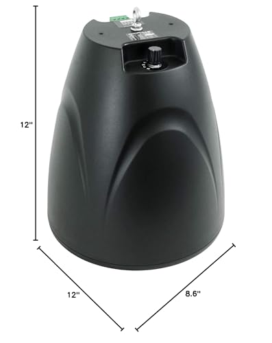 Rockville (6) PEN-65T Black 6.5" 70V Hanging Pendant Speaker Commercial/Restaurant