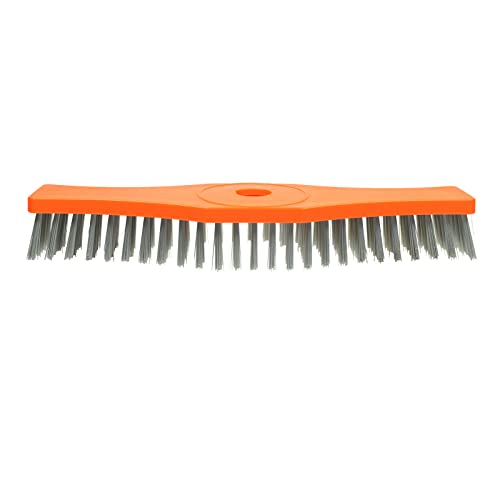 BGTOOL Universal String Trimmer Broom Brush for Petrol/Electric Brushcutter Heavy-Duty Outdoor Commercial for Cleaning Bathroom Kitchen Patio Garden Garage Deck Concrete Wood Stone Tile Floor