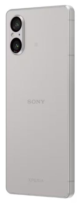 Sony Xperia 5 V 5G Dual XQ-DE72 256GB 8GB RAM Unlocked (GSM Only | No CDMA - not Compatible with Verizon/Sprint) Global, Mobile Cell Phone - Silver