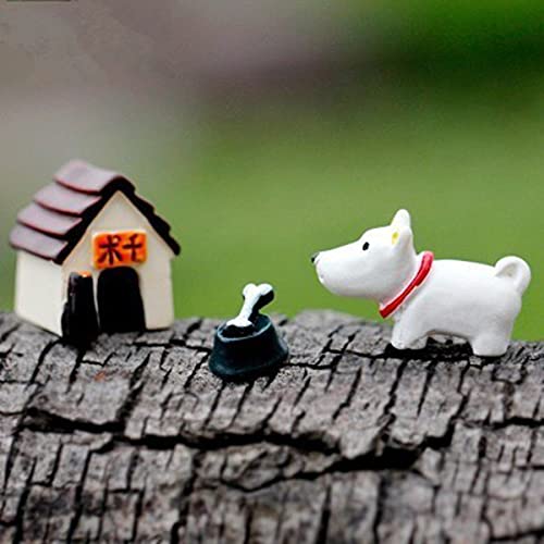 40pcs 9 Scenarios Fairy Garden Figurines Miniature Accessories, Micro Landscape