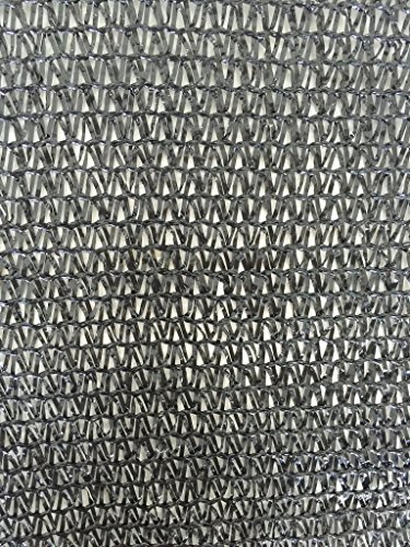 40% Black Sun Net Sun Mesh Shade Sunblock Shade Cloth UV Resistant Net for Garden Flower Plant for Greenhouse-can Custom Size (10ft X 6.5ft)