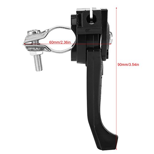 Throttle Control Lever, Universal Lawnmower Control Part Throttle Lever Fit for 23~27mm Handlebar Garden Agriculture Supply Lawn Mower Accessory