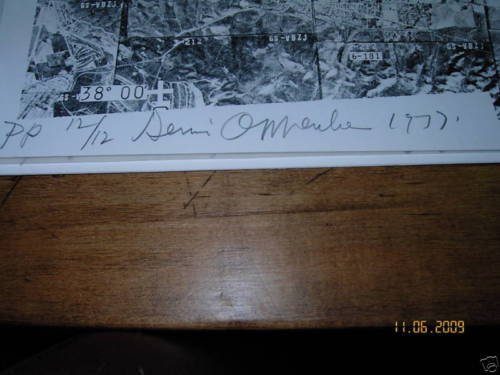 DENNIS OPPENHEIM ORIG LTD ED SIGNED & DESIGNATED