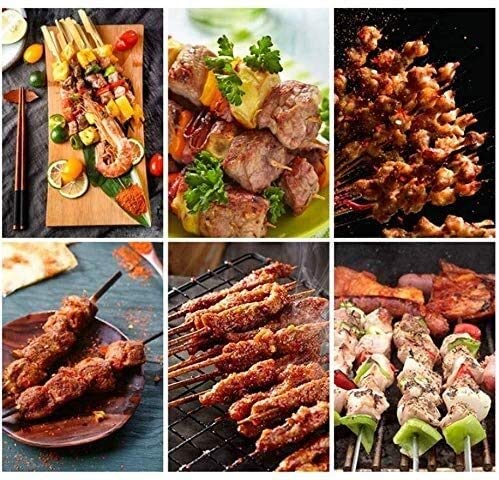 LEAYAN Garden Fire Pit Portable Grill Barbecue Rack Firepit Garden Metal Fire Pit Brazier Cover Backyard Patio Heater with Spark Outdoor Table Indoor and Outdoor with Cover BBQ Cooking for Camping