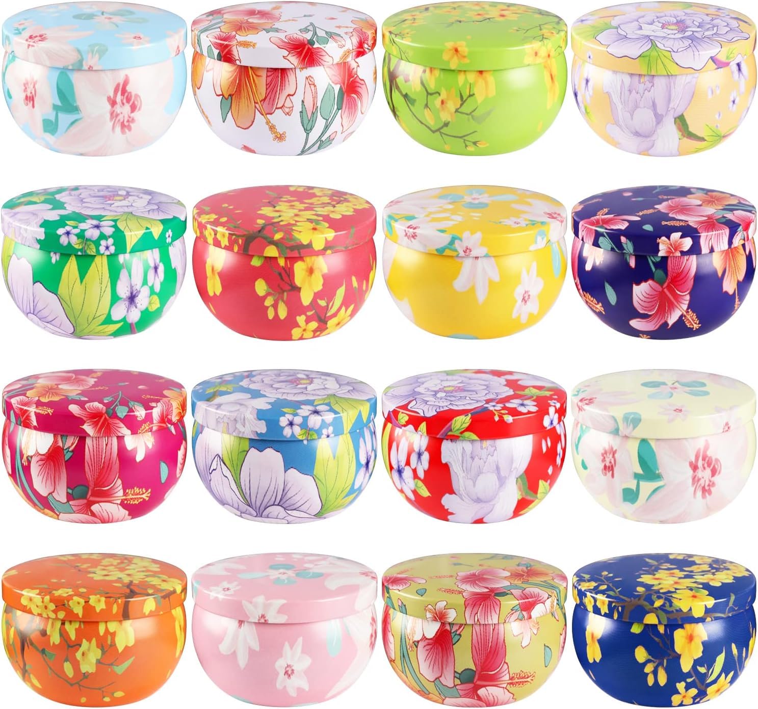 16 Pack Scented Candles, 2.5 oz Aromatherapy Candles for Home Scented, Natural Soy Portable Small Jar Candles Set for Travel, Spa, Bath, Yoga