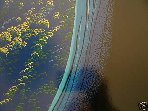 Eyvind Earle Blue Pine Original Ltd Ed Signed